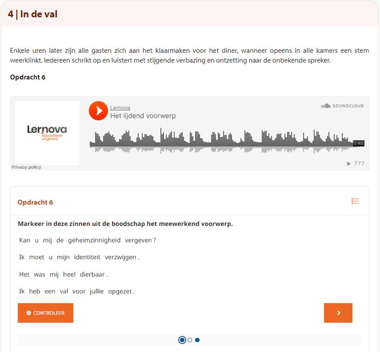 Lernova in de studie